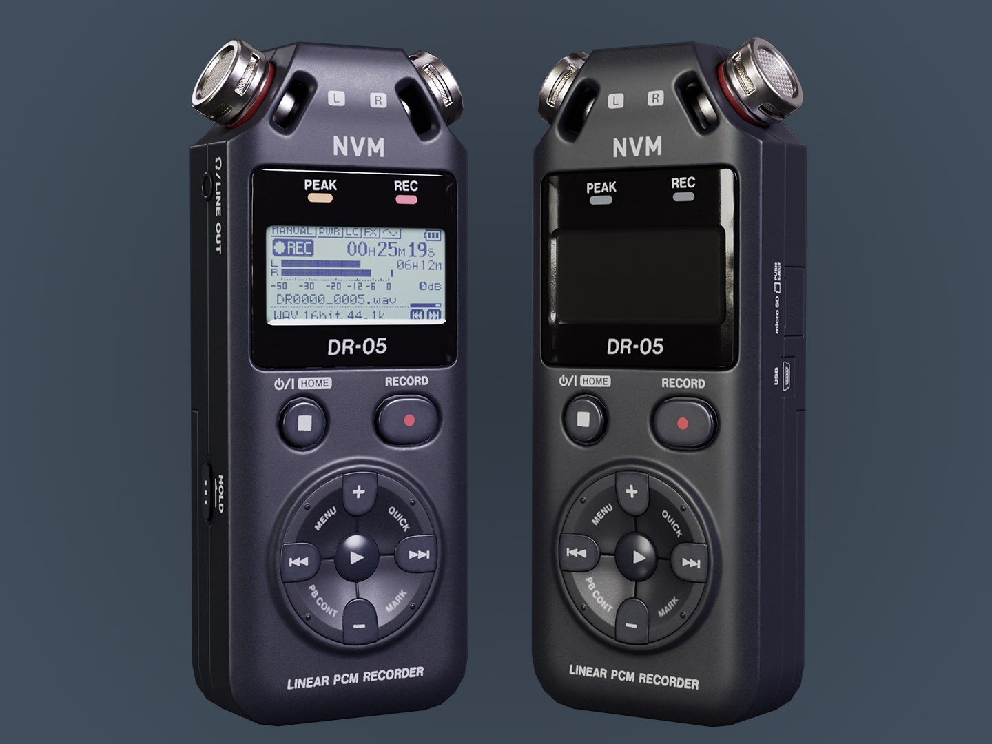 Portable Audio Digital Recorder Model - TurboSquid 2215604