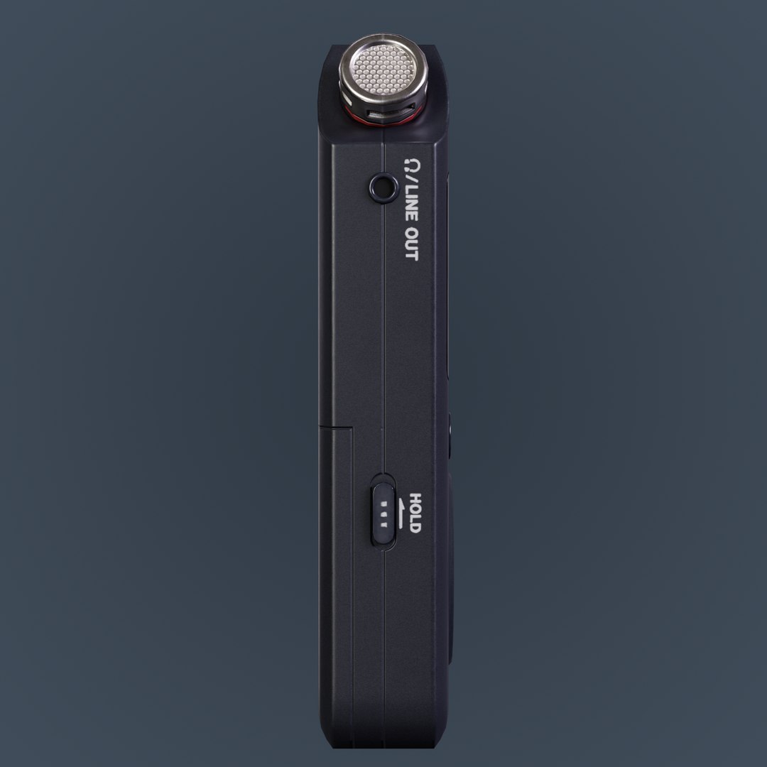 Portable Audio Digital Recorder Model - TurboSquid 2215604