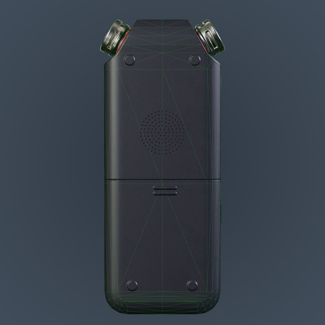 Portable Audio Digital Recorder Model - TurboSquid 2215604