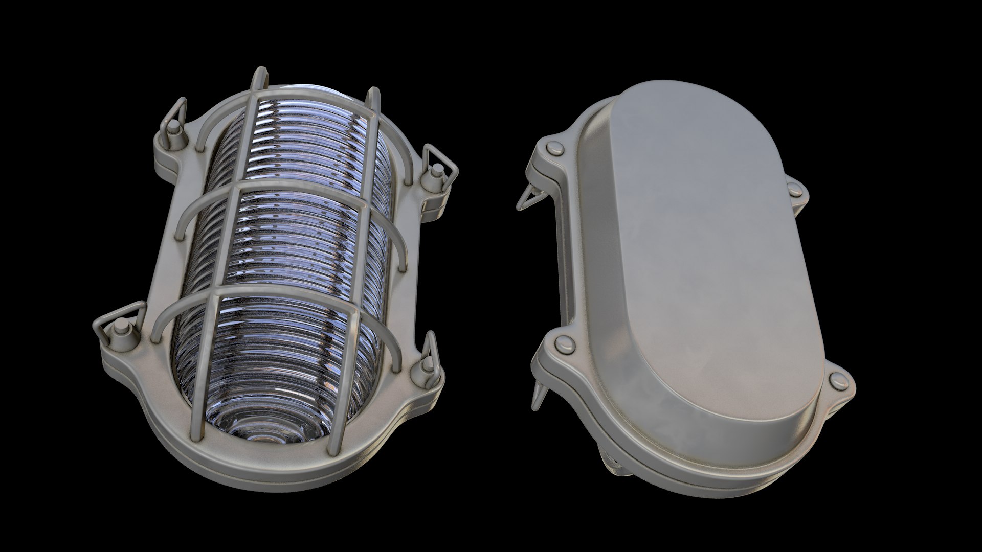 3d Marine Bulkhead Light