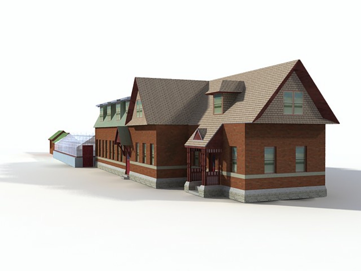 Cereal Building Storage 3d Max