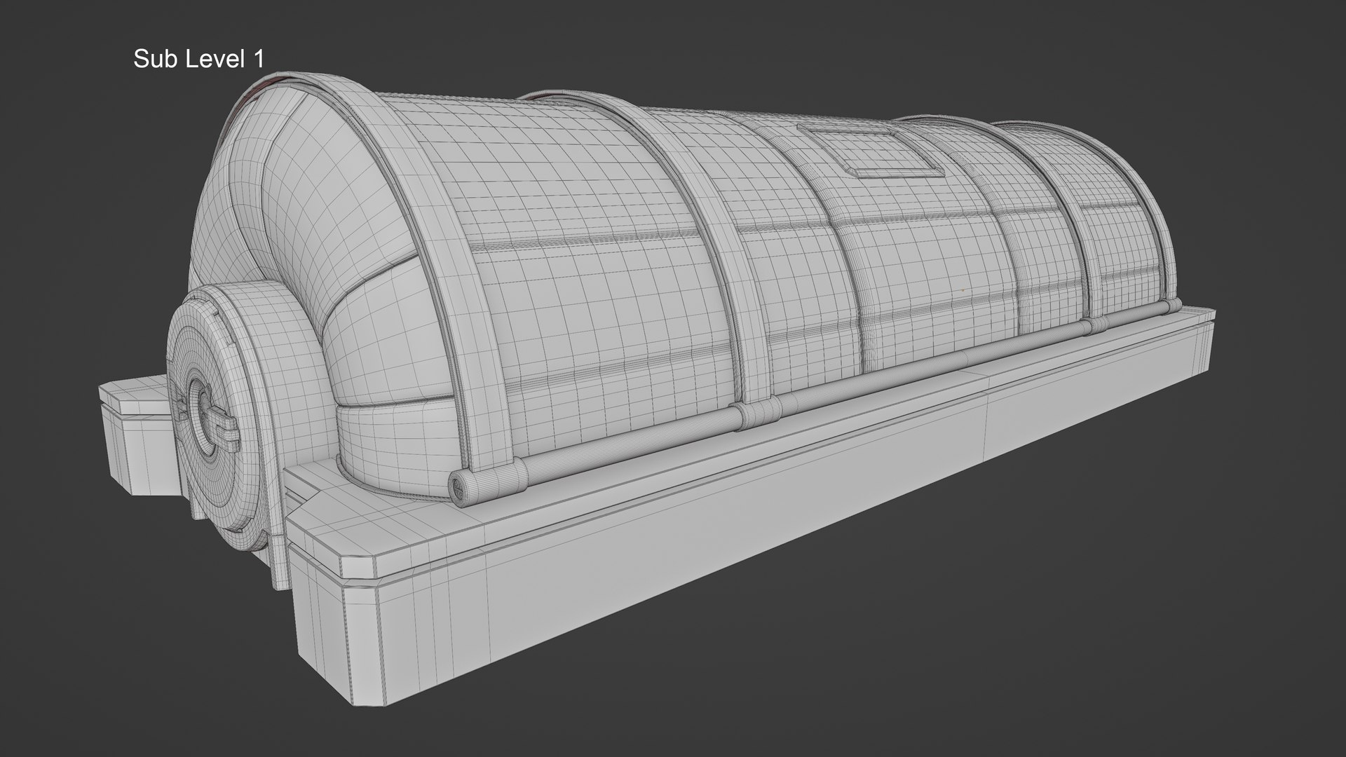 Sci-Fi planetary Base Camp 3D - TurboSquid 2154404