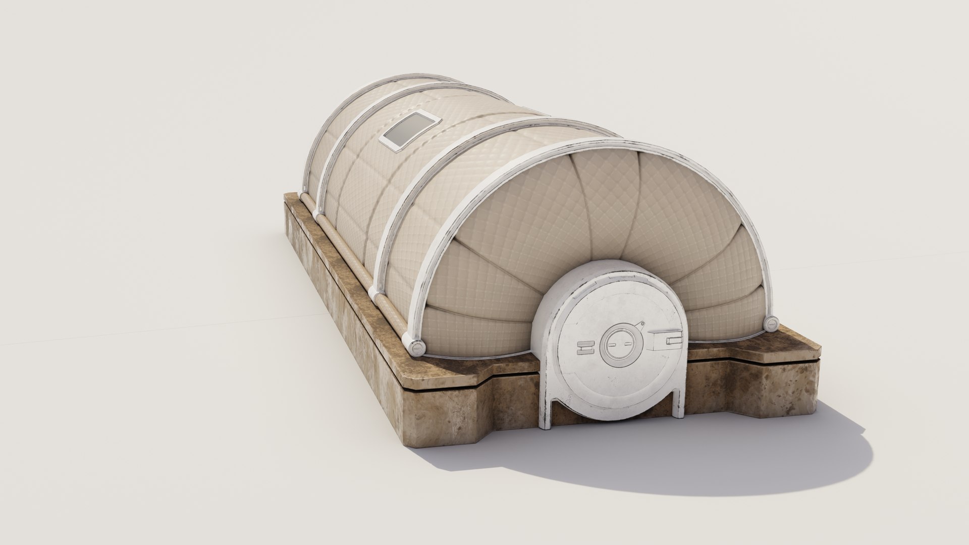 Sci-Fi Planetary Base Camp 3D - TurboSquid 2154404