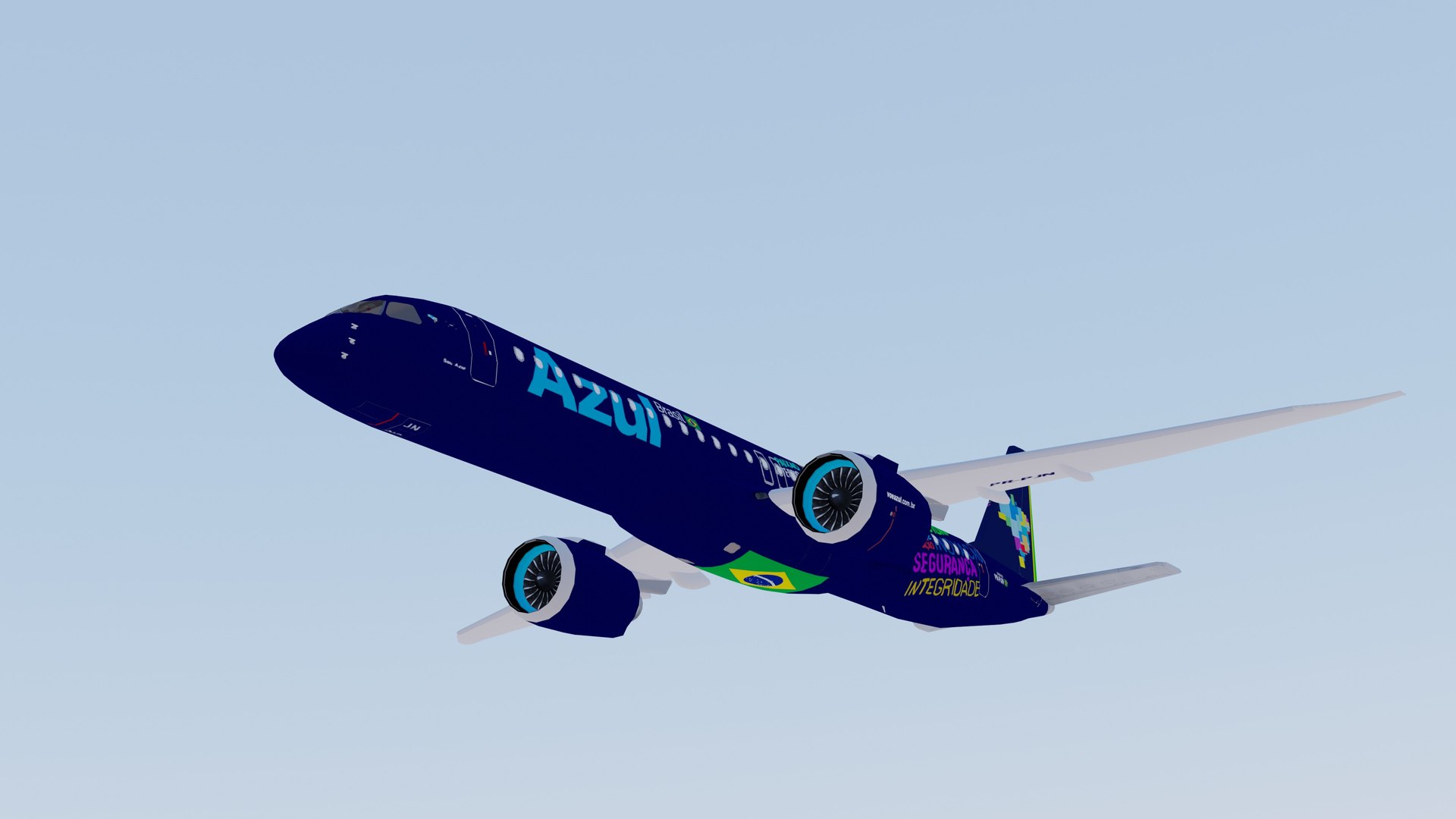 Embraer Azul 3D Model - TurboSquid 1574578