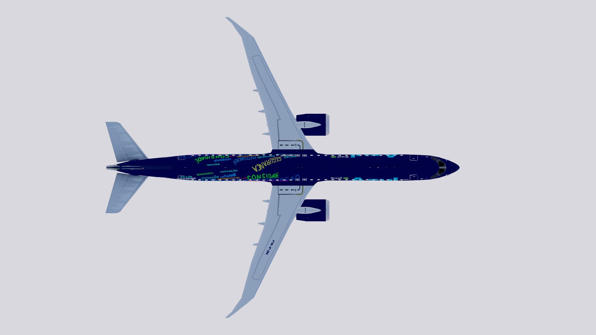 Embraer Azul 3D Model - TurboSquid 1574578