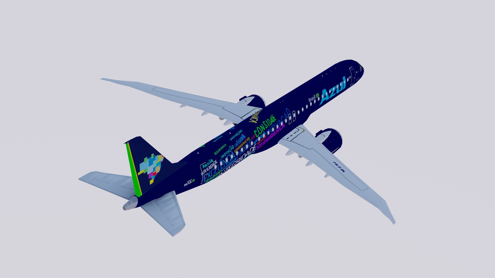 Embraer Azul 3D Model - TurboSquid 1574578