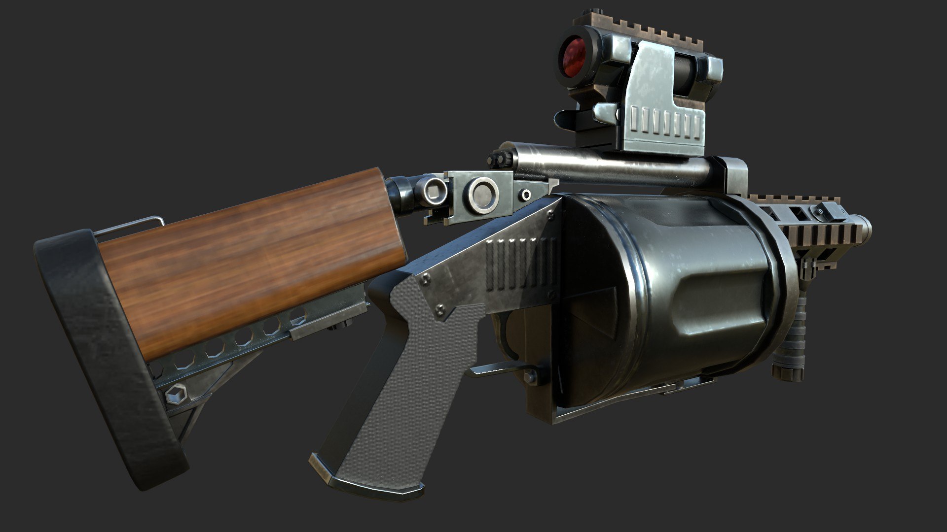 3D mgl gun - TurboSquid 1693705