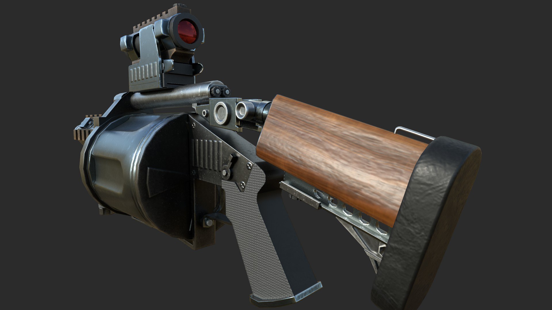 3D mgl gun - TurboSquid 1693705