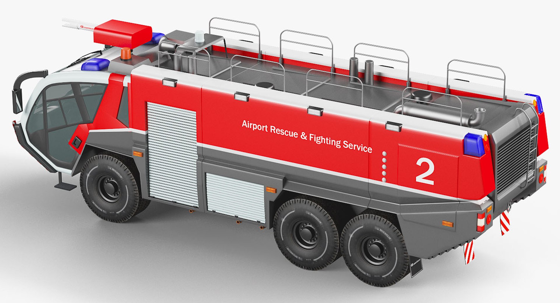 Rosenbauer Panther 6x6 3D Model - TurboSquid 1310701
