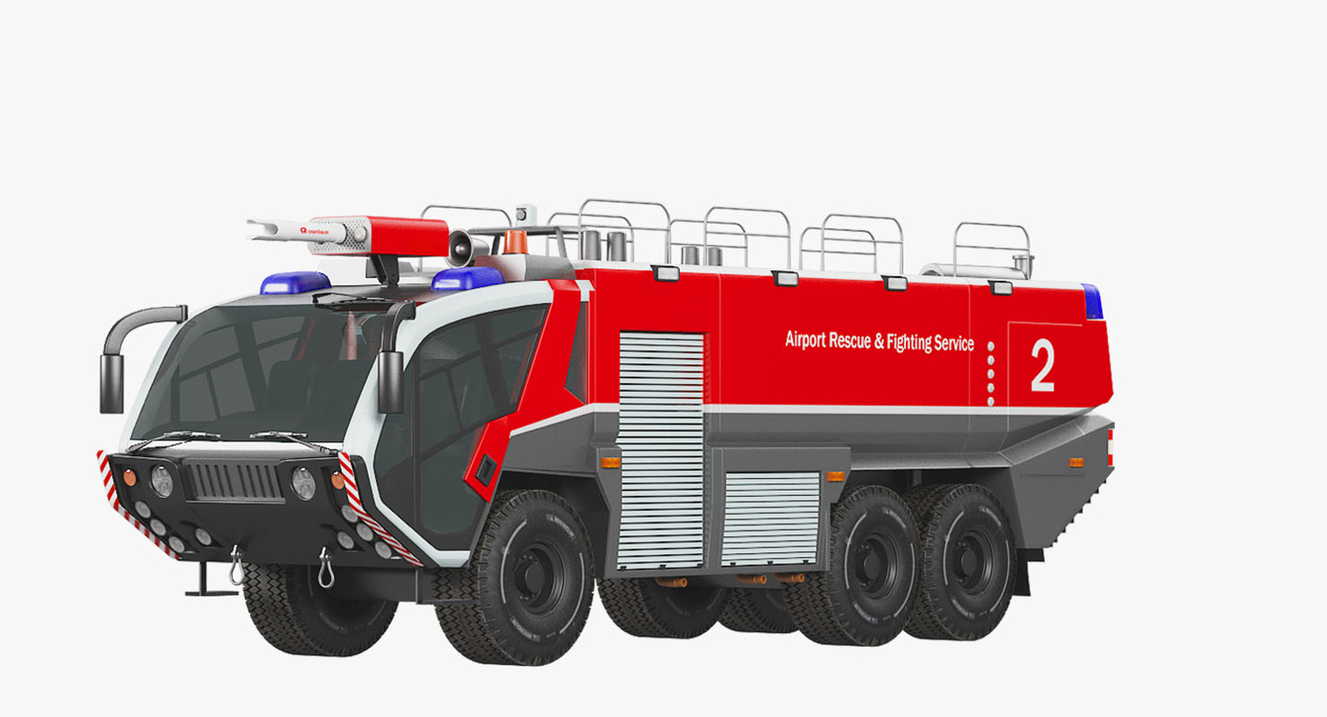 Rosenbauer Panther 6x6 3D Model - TurboSquid 1310701