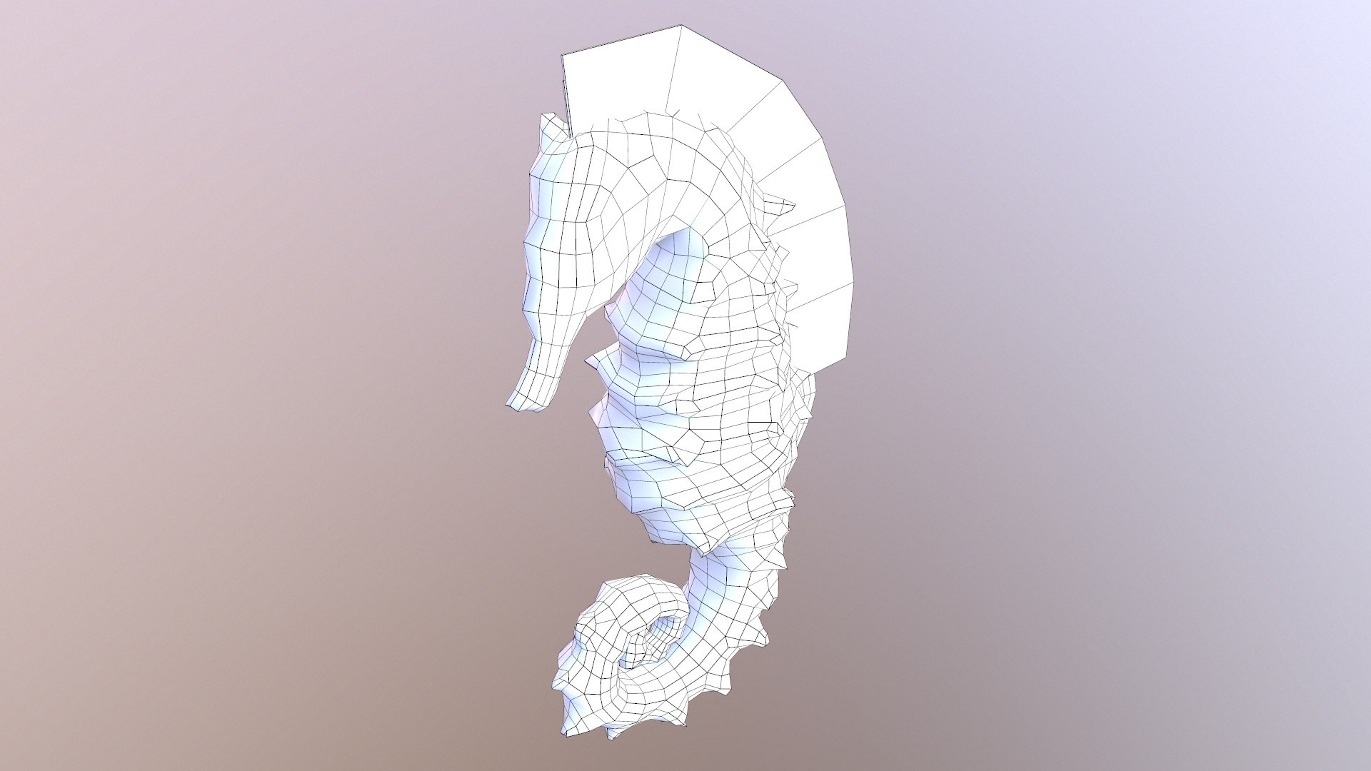 3D Model Seahorse - TurboSquid 2439295