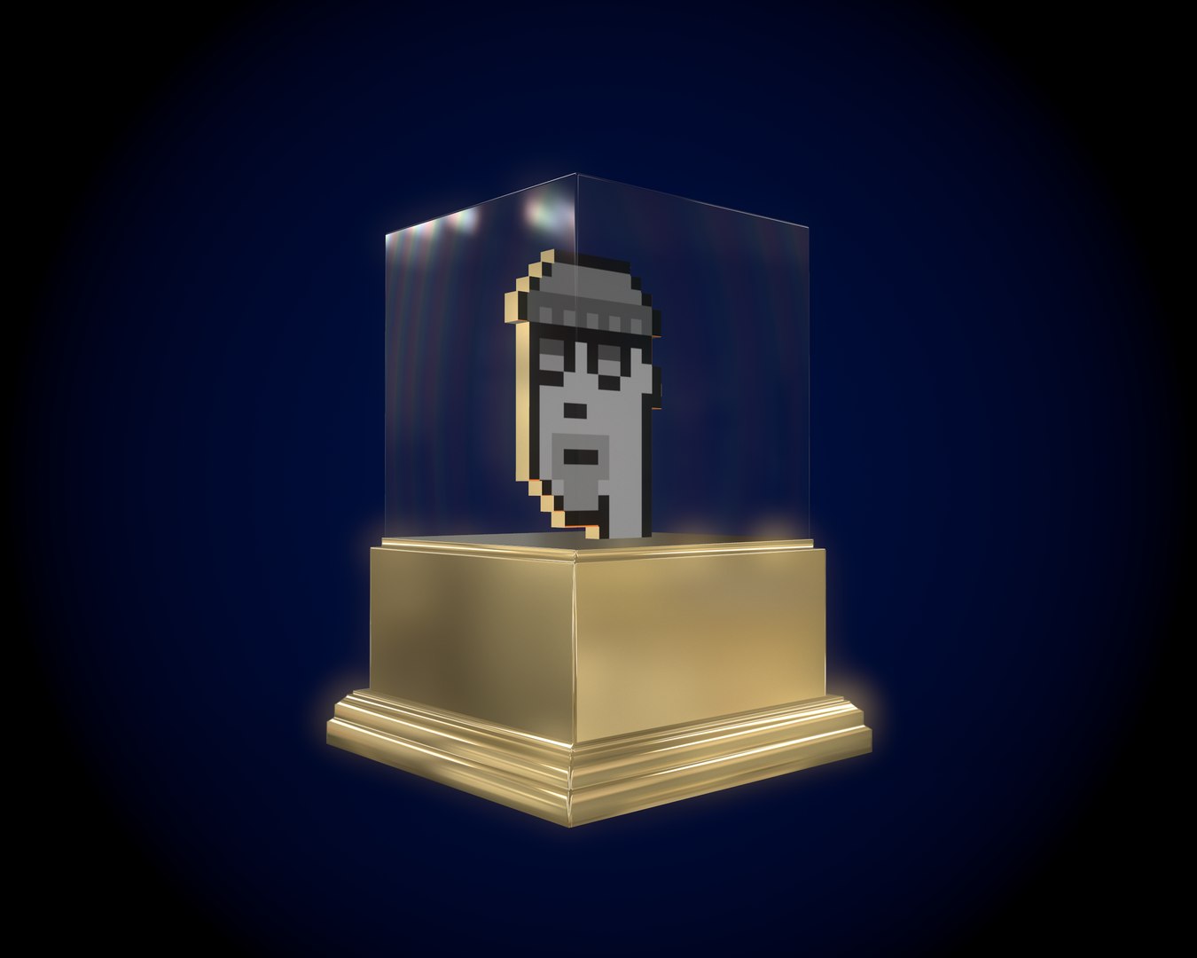 3D Gold Punk - TurboSquid 1810686