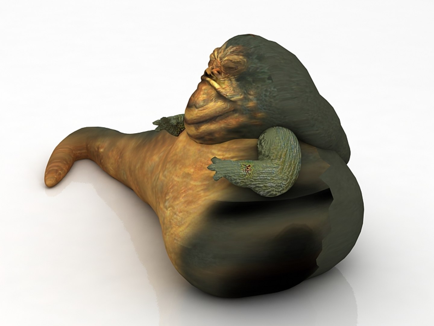Star Wars Jabba Hutt 3D Model - TurboSquid 1616227