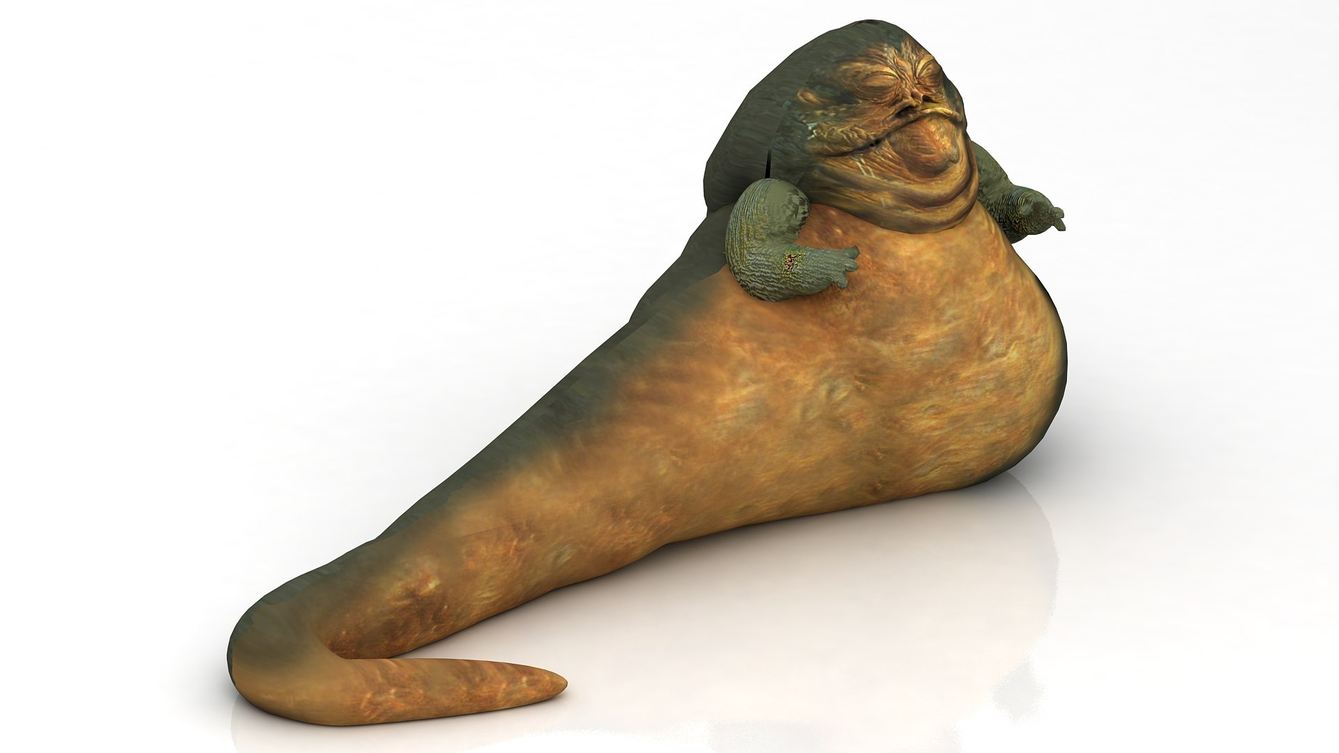 Star Wars Jabba Hutt 3D Model - TurboSquid 1616227