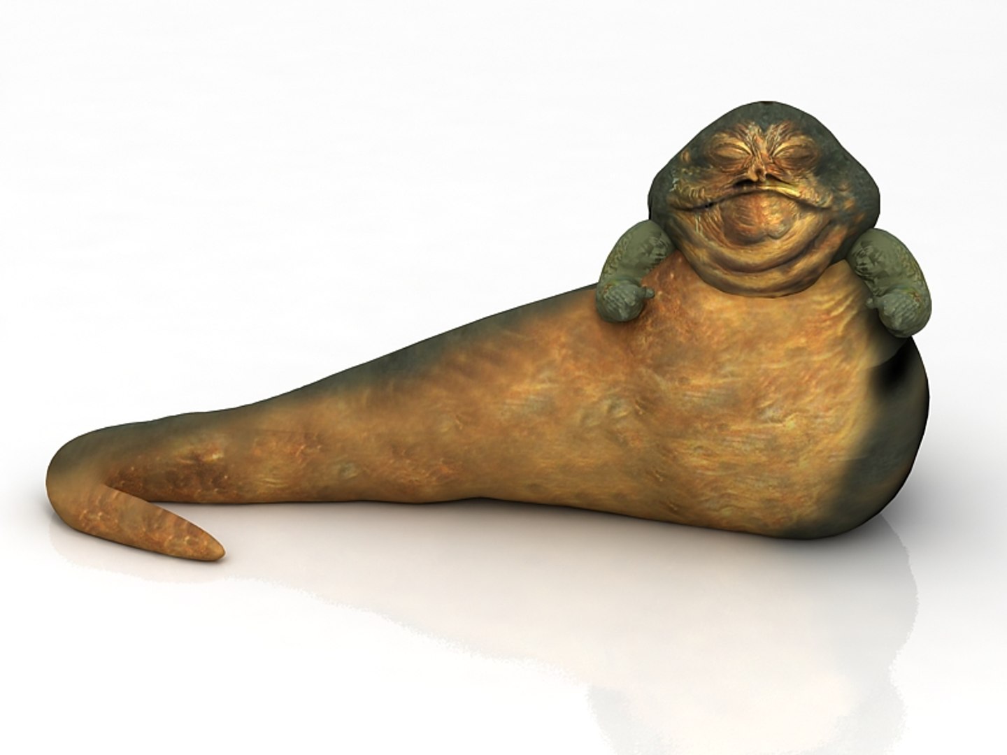 Star Wars Jabba Hutt 3D Model - TurboSquid 1616227