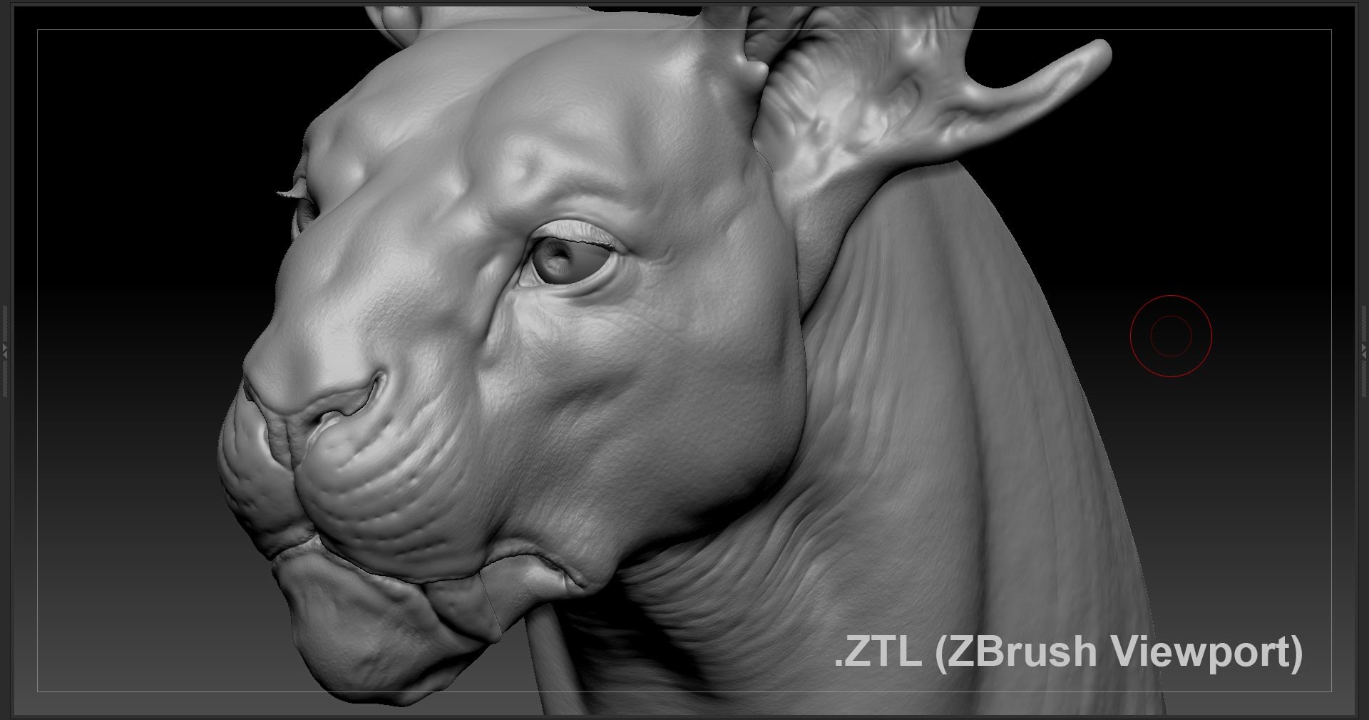 Alien Creature Head 3D - TurboSquid 1306058