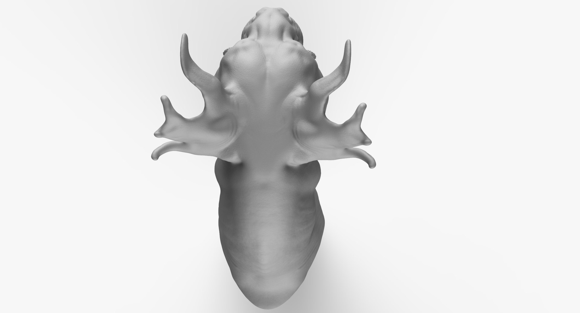 Alien Creature Head 3D - TurboSquid 1306058