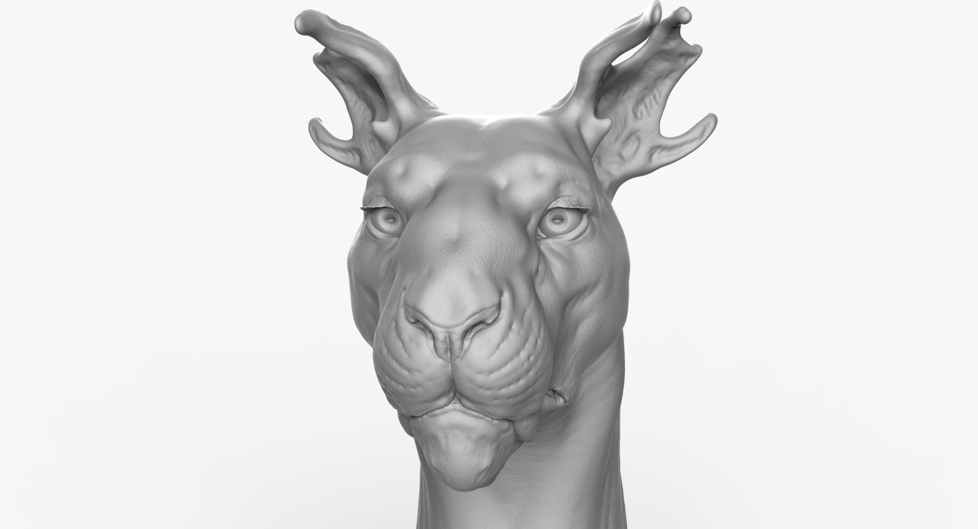 Alien Creature Head 3D - TurboSquid 1306058