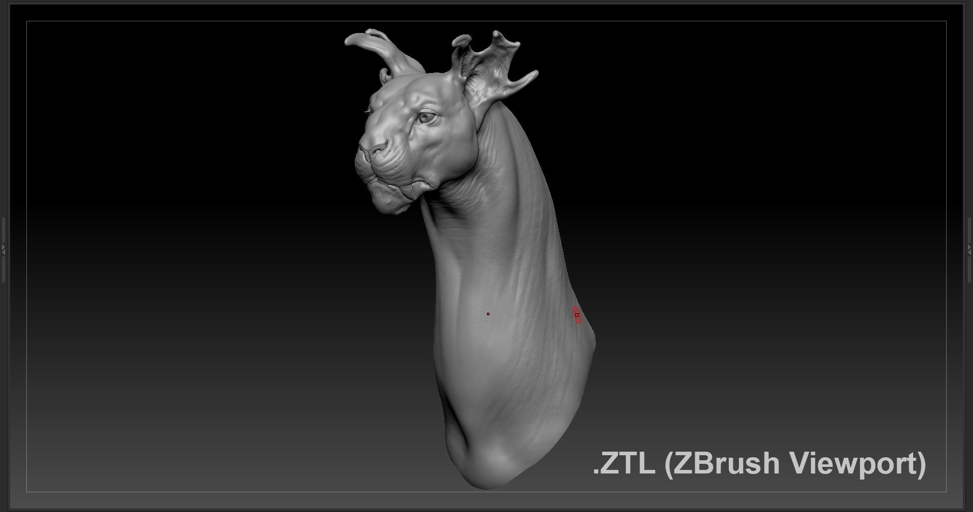 Alien Creature Head 3D - TurboSquid 1306058
