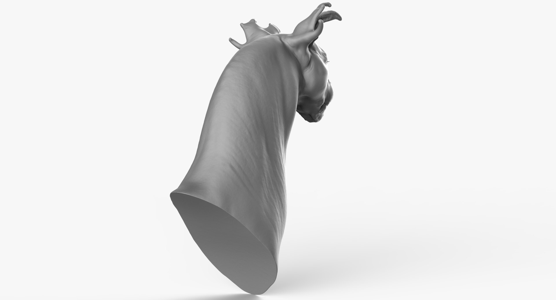 Alien Creature Head 3D - TurboSquid 1306058