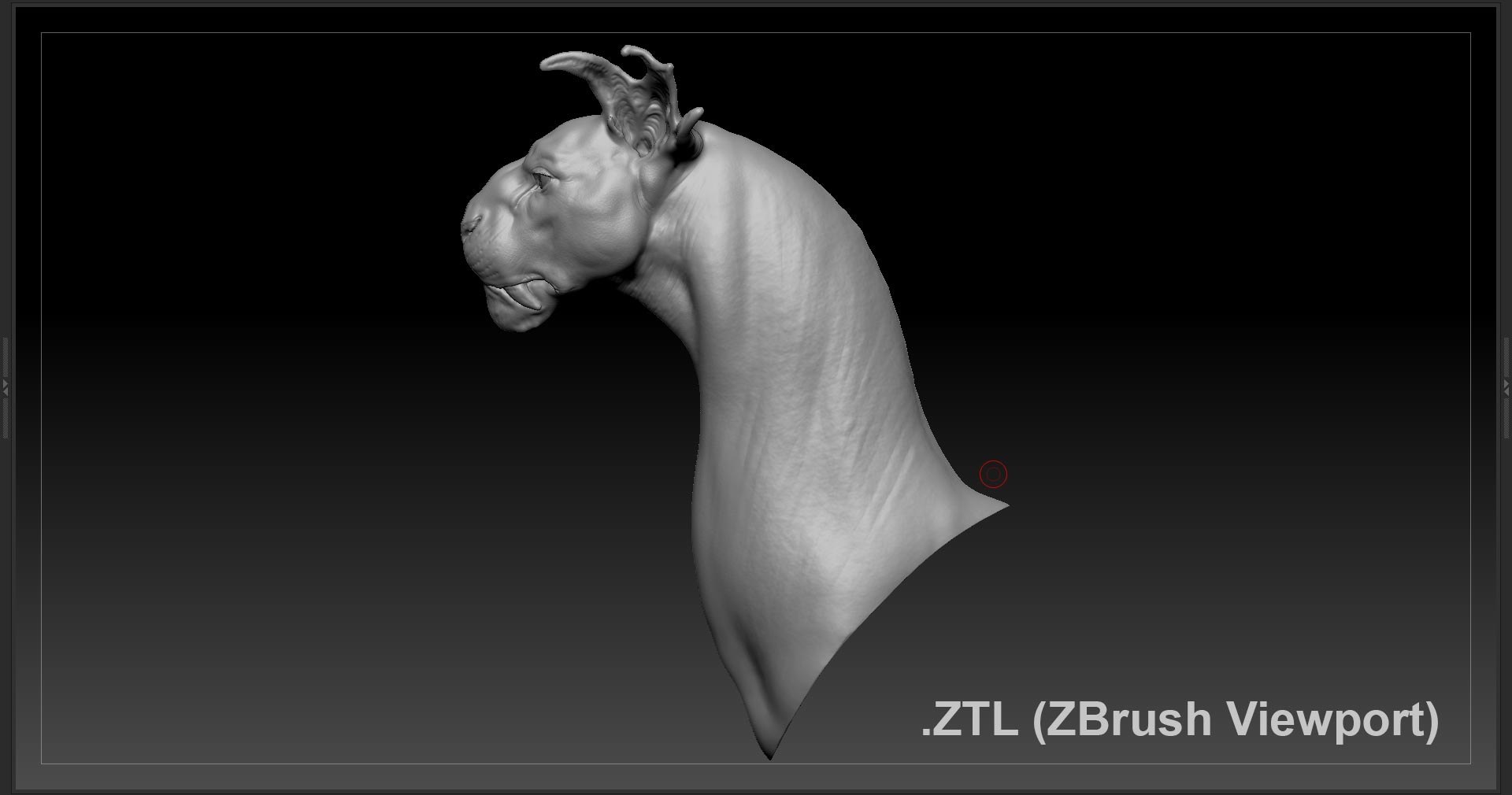 Alien Creature Head 3D - TurboSquid 1306058