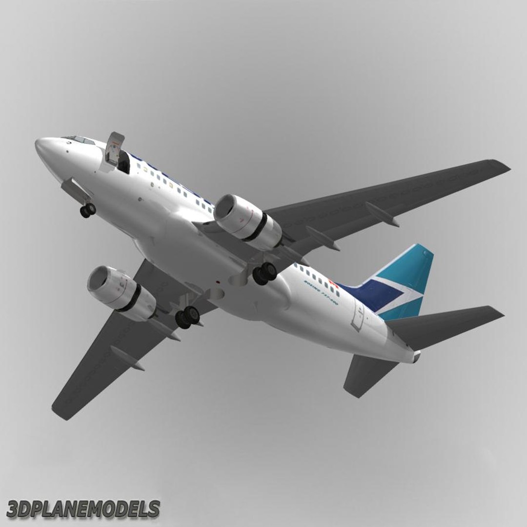 3d B737-600 Westjet