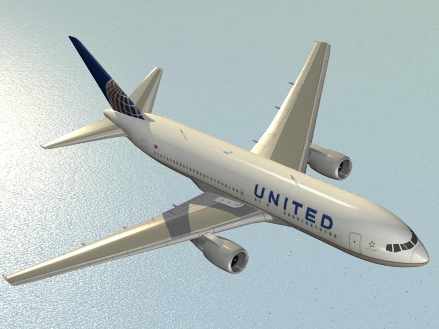 3d Boeing 767-200 Er Airliner Model