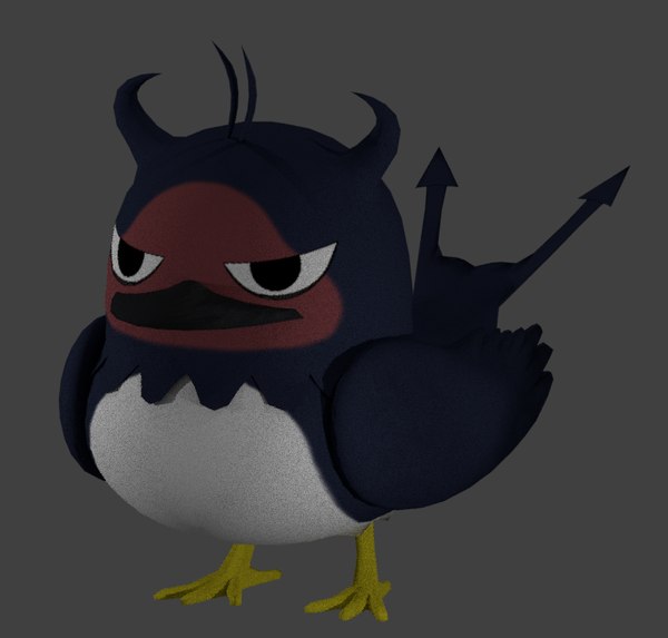 Nero the Anti Bird 3D 모델 - TurboSquid 1293387