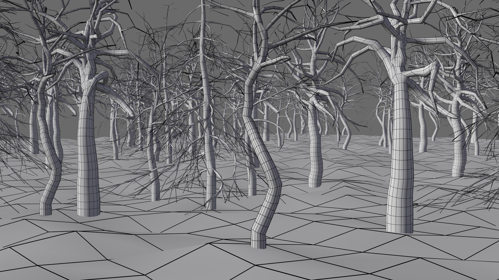 3D Forest Landscape Tree - TurboSquid 1671908