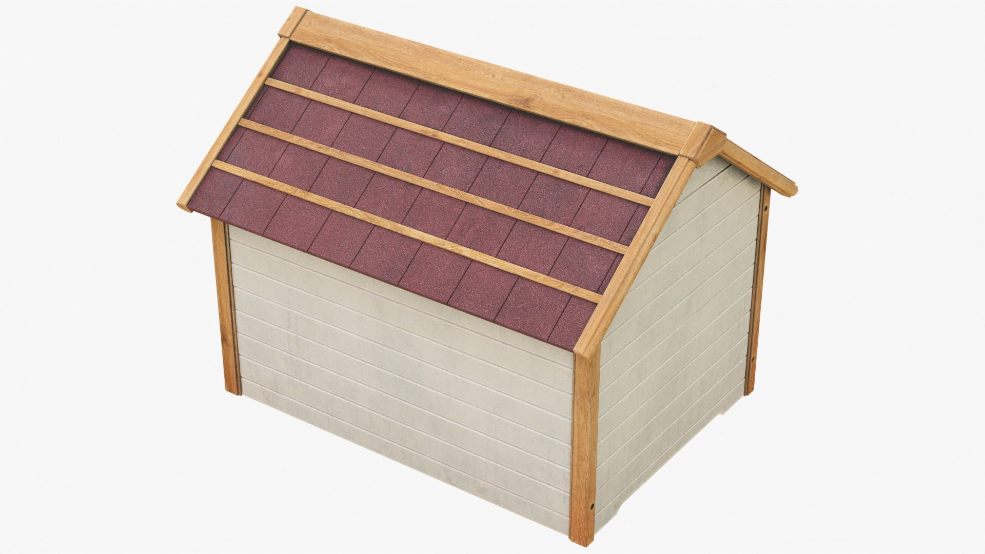 3D Dog House 01 C - TurboSquid 2219439