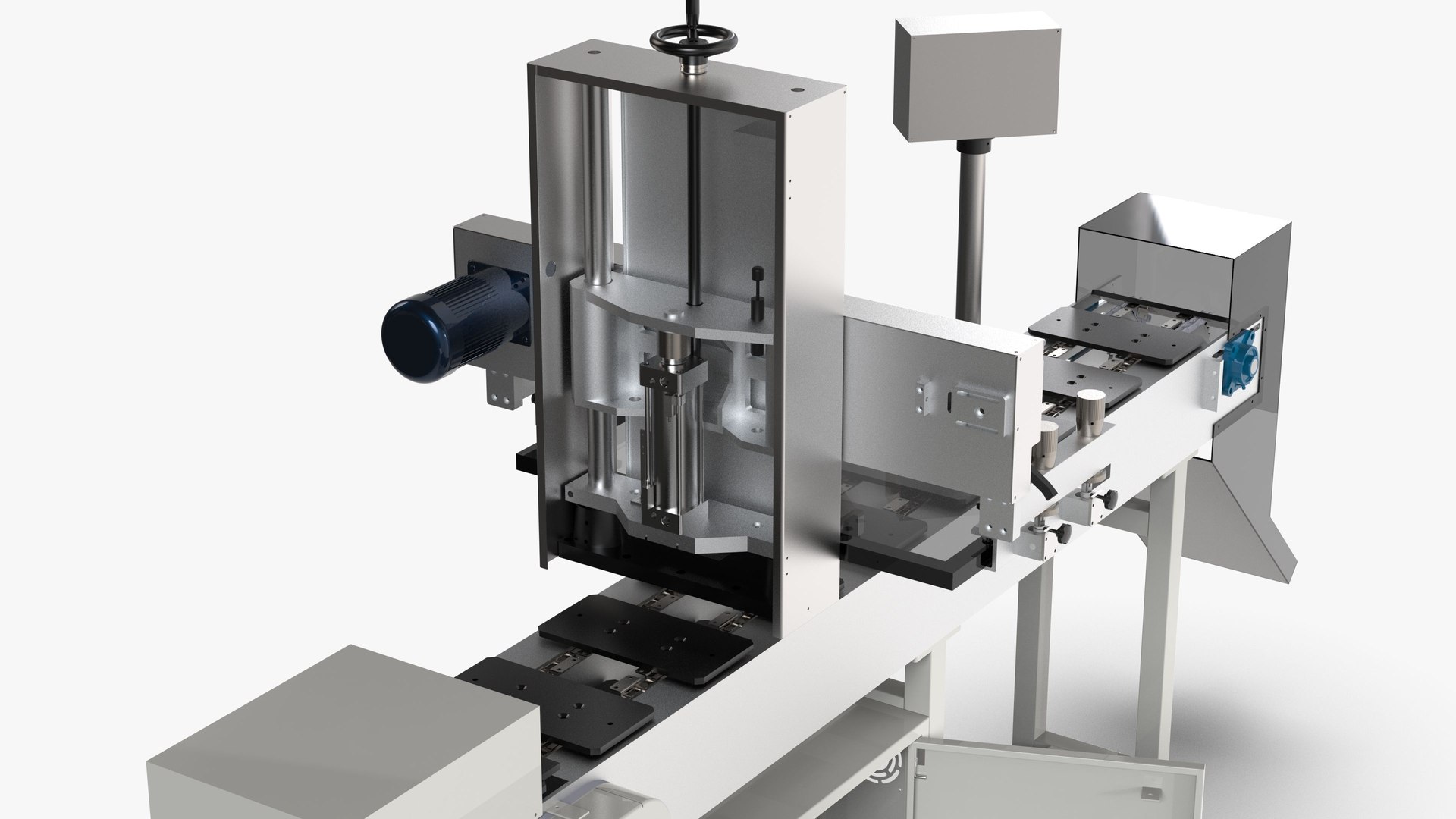 3D Automatic Screen Printing Chain Plate Line - TurboSquid 1991875