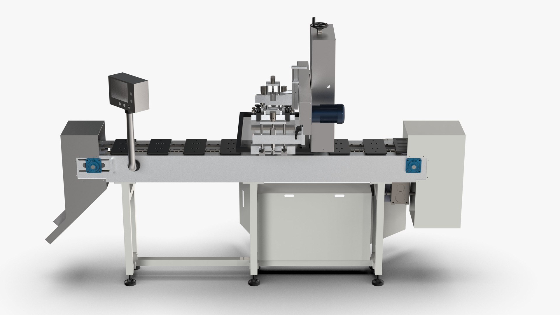 3D Automatic Screen Printing Chain Plate Line - TurboSquid 1991875