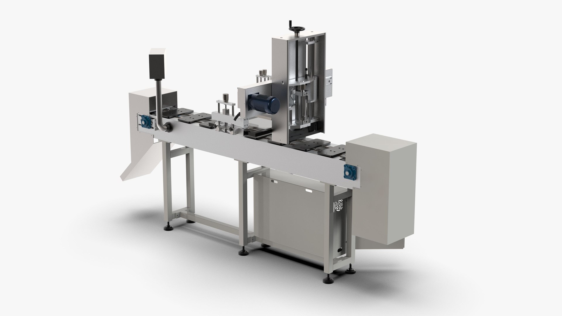 3D Automatic Screen Printing Chain Plate Line - TurboSquid 1991875