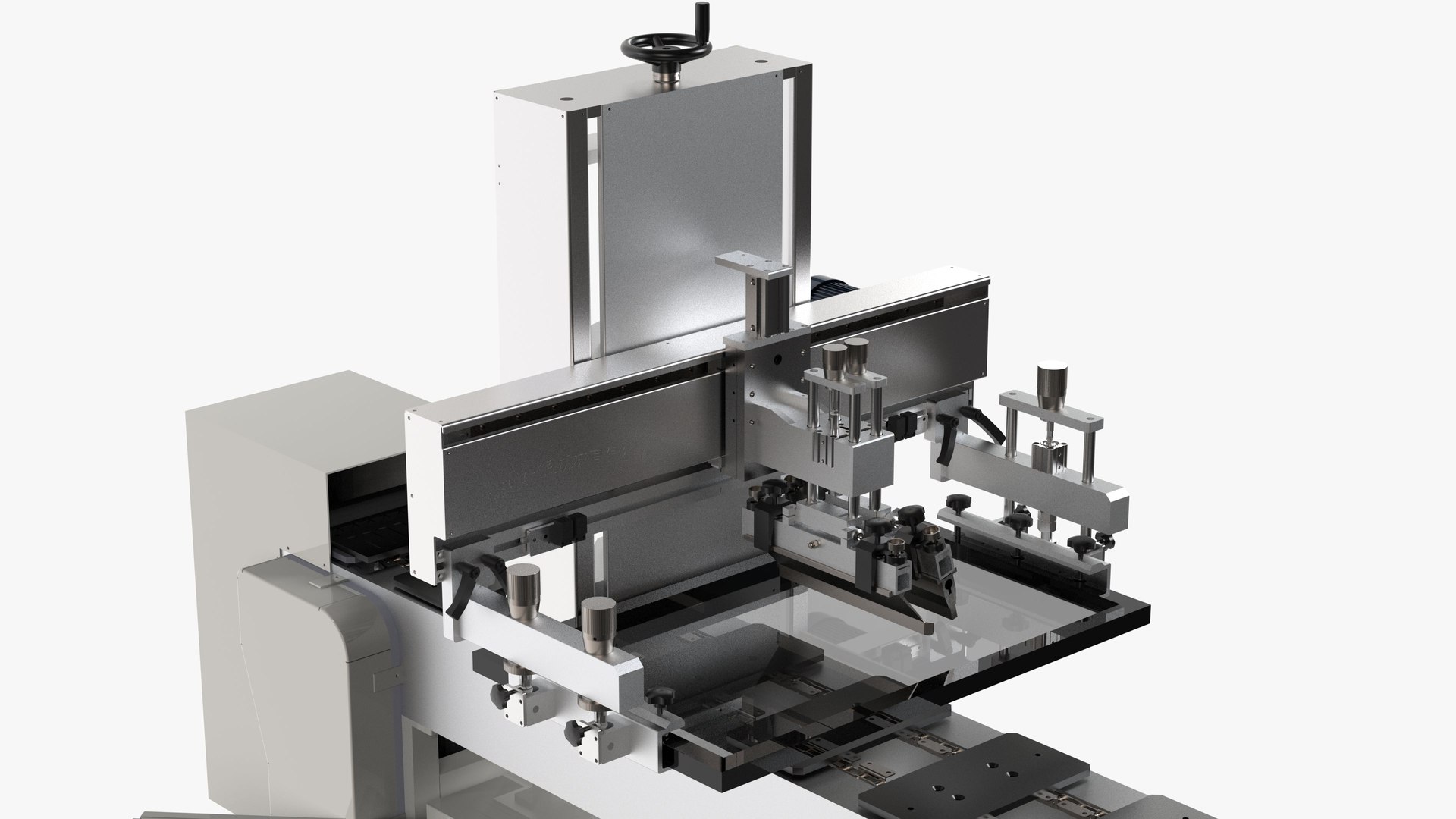 3D Automatic Screen Printing Chain Plate Line - TurboSquid 1991875