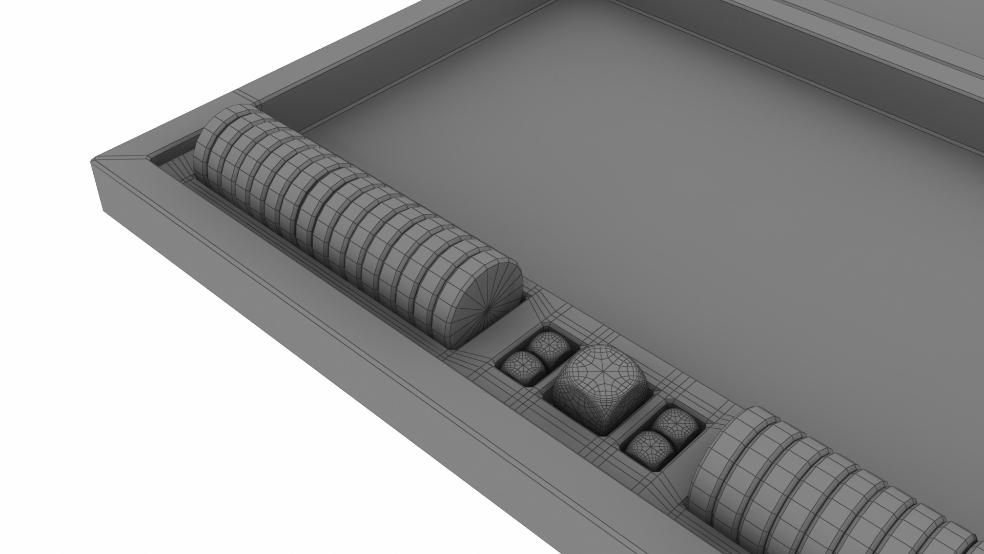 Backgammon 3D Model - TurboSquid 1503517