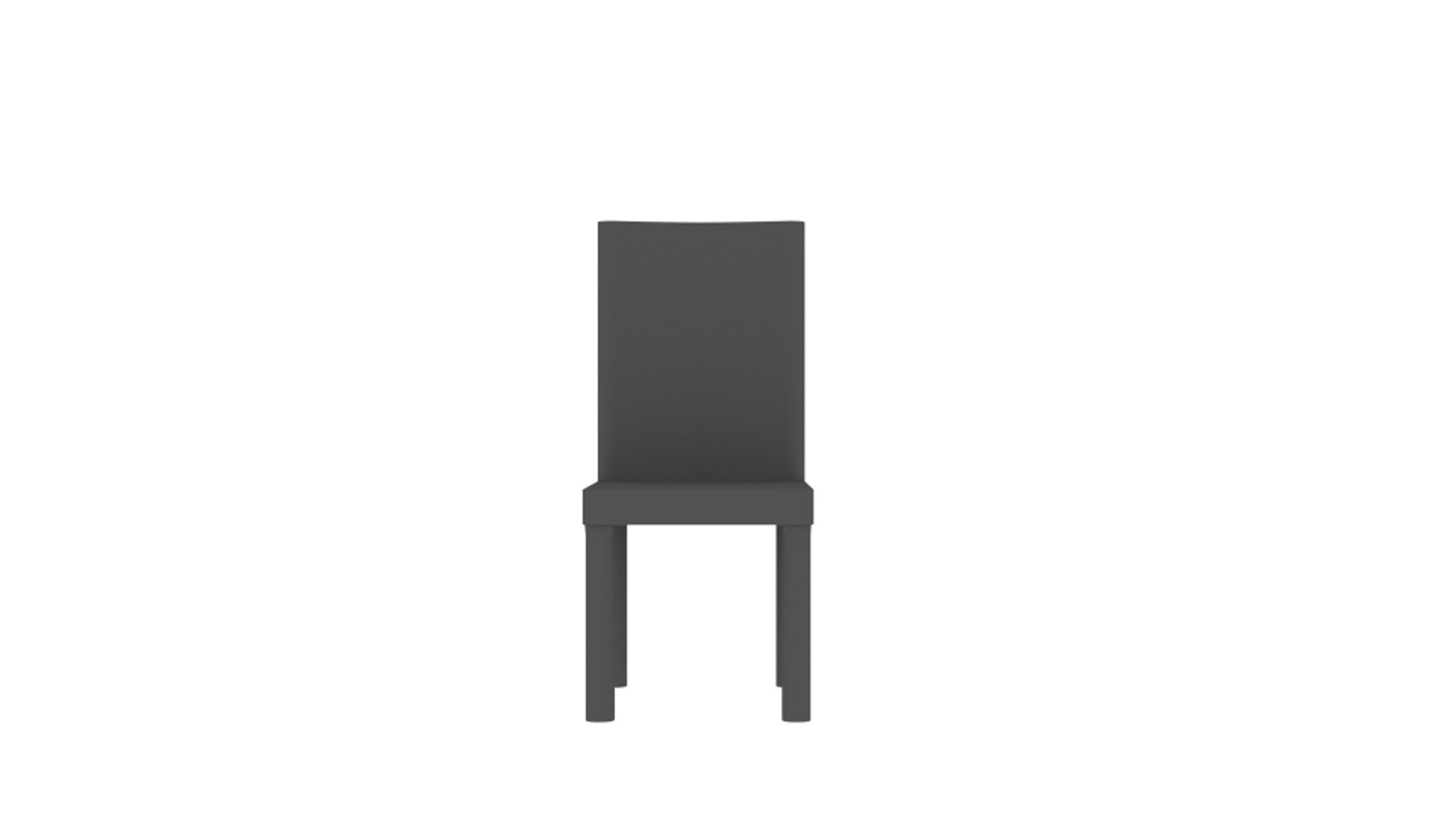 chair blender obj free