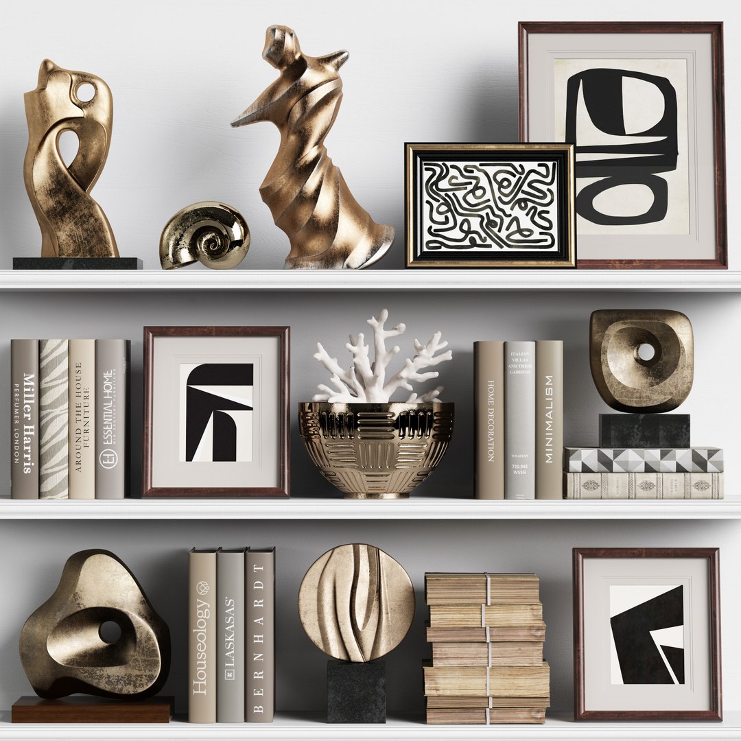 Decor Set 208 Model - TurboSquid 2167802