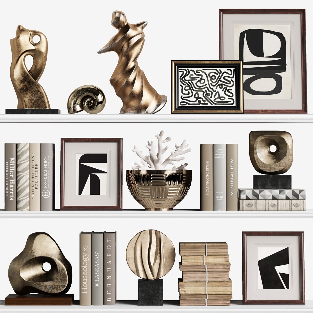 Decor Set 208 Model Turbosquid 2167802