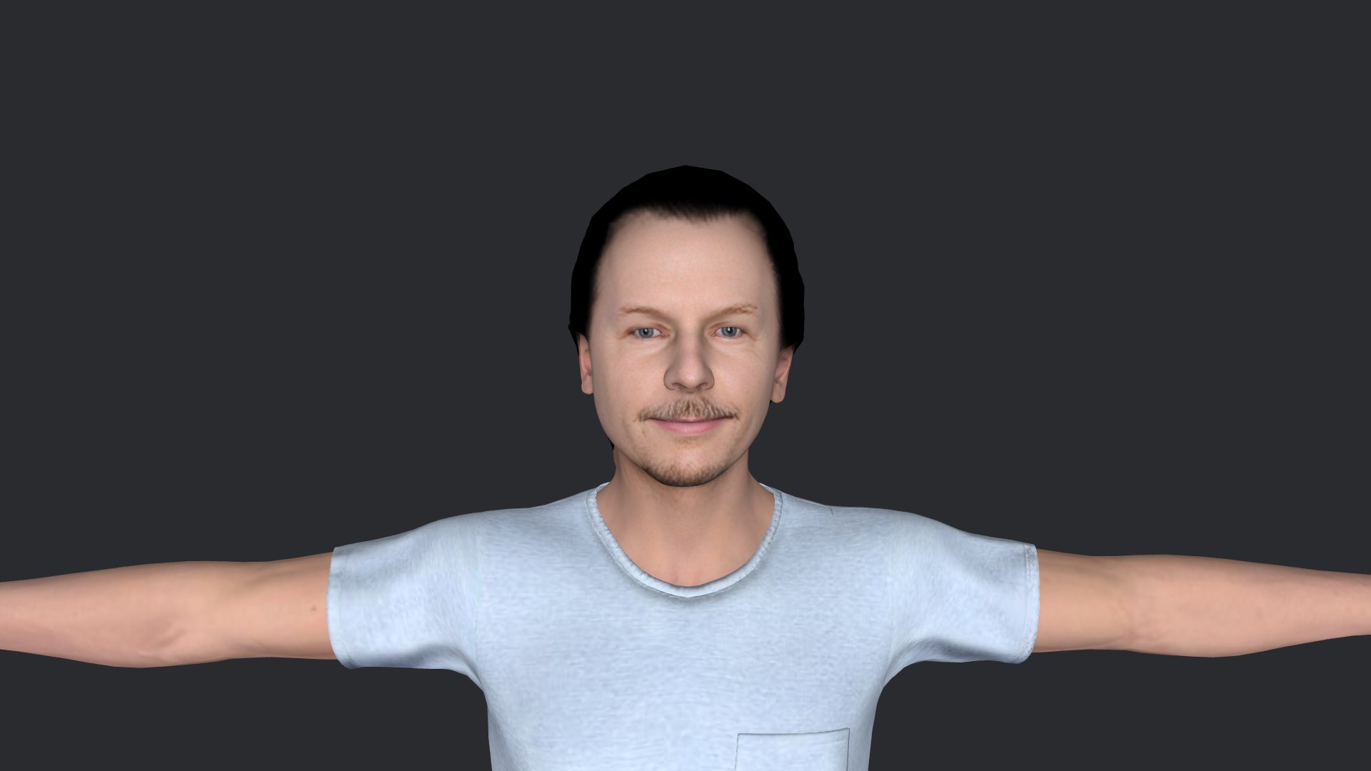 3D David Spade Hyper Realistic Full Body Fully Rigged 3D Character ...