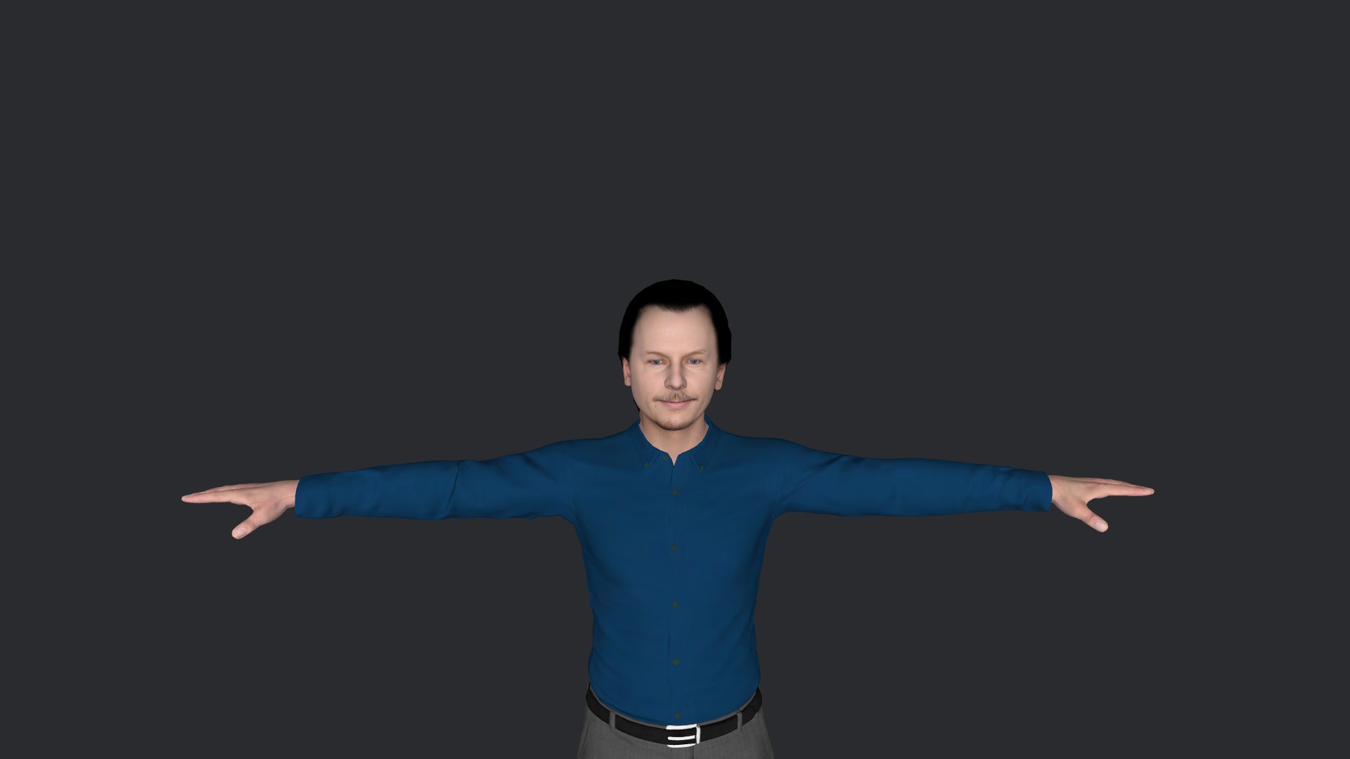 3D David Spade Hyper Realistic Full Body Fully Rigged 3D Character ...