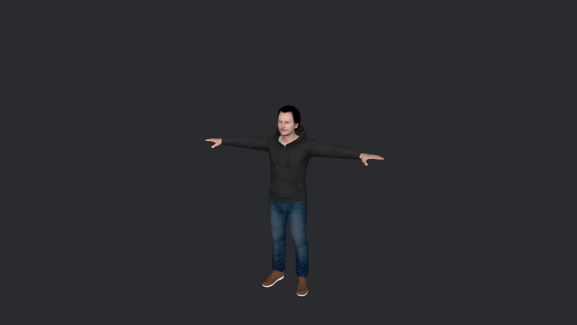 3D David Spade Hyper Realistic Full Body Fully Rigged 3D Character ...