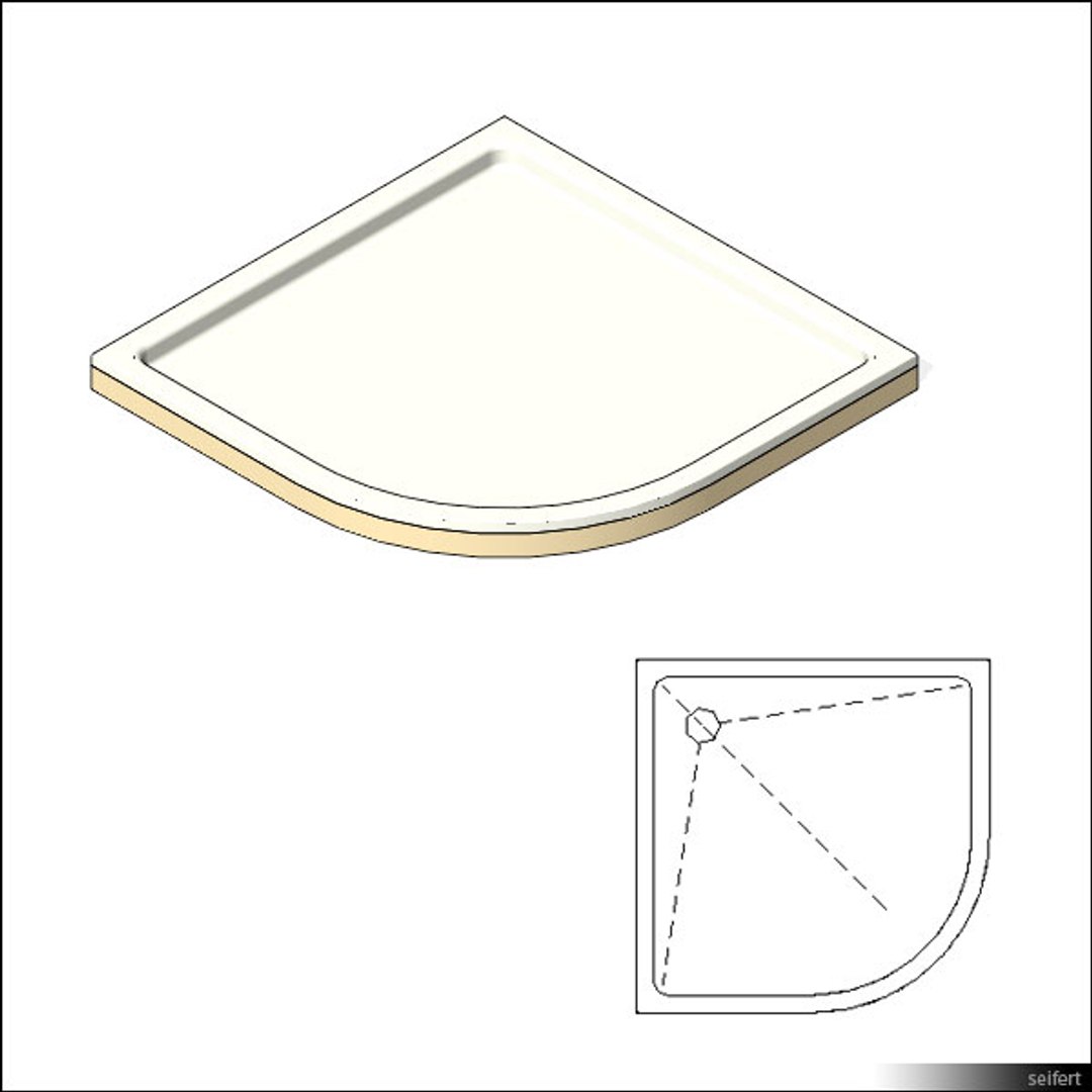 Shower Base 3d Model