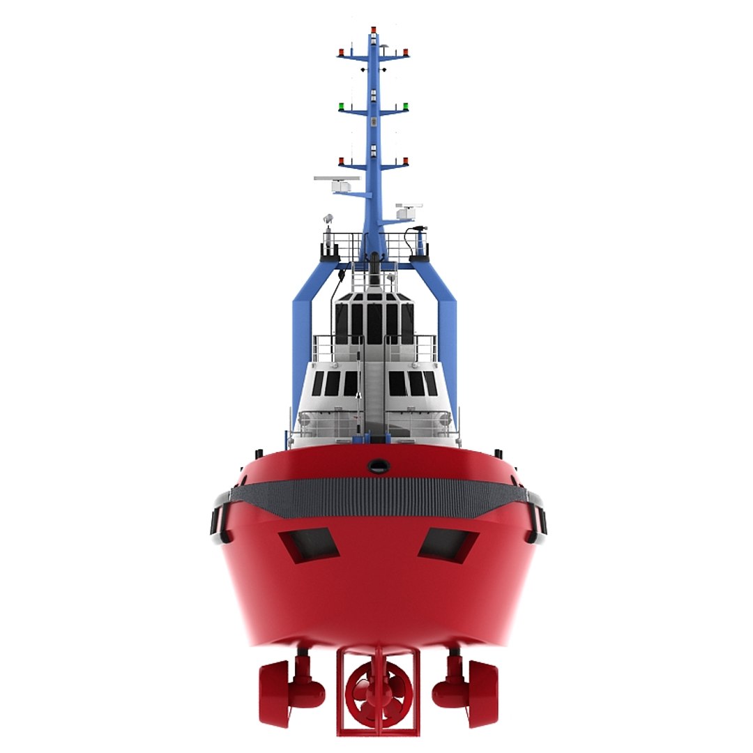 Tug Boat 3d Model