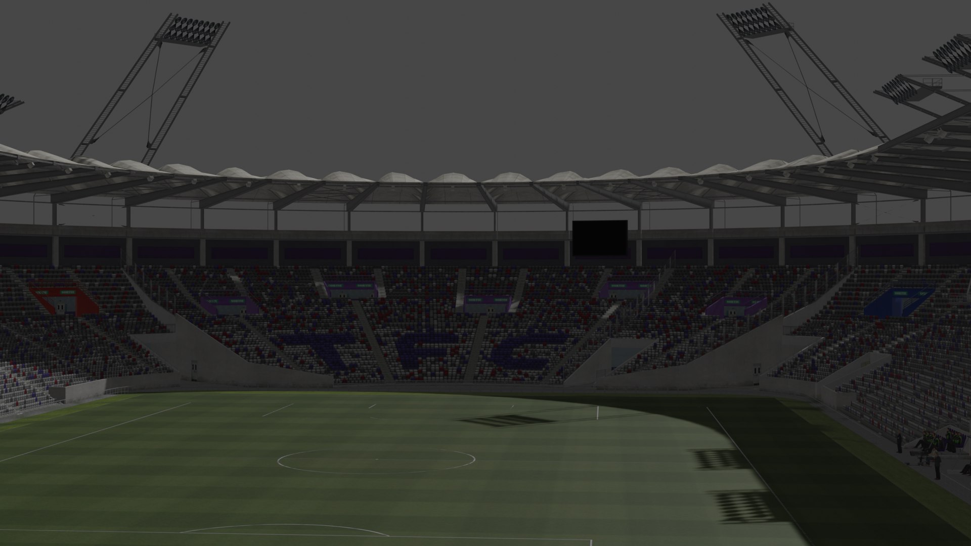Stade Municipal Toulouse 3D Model - TurboSquid 2092697
