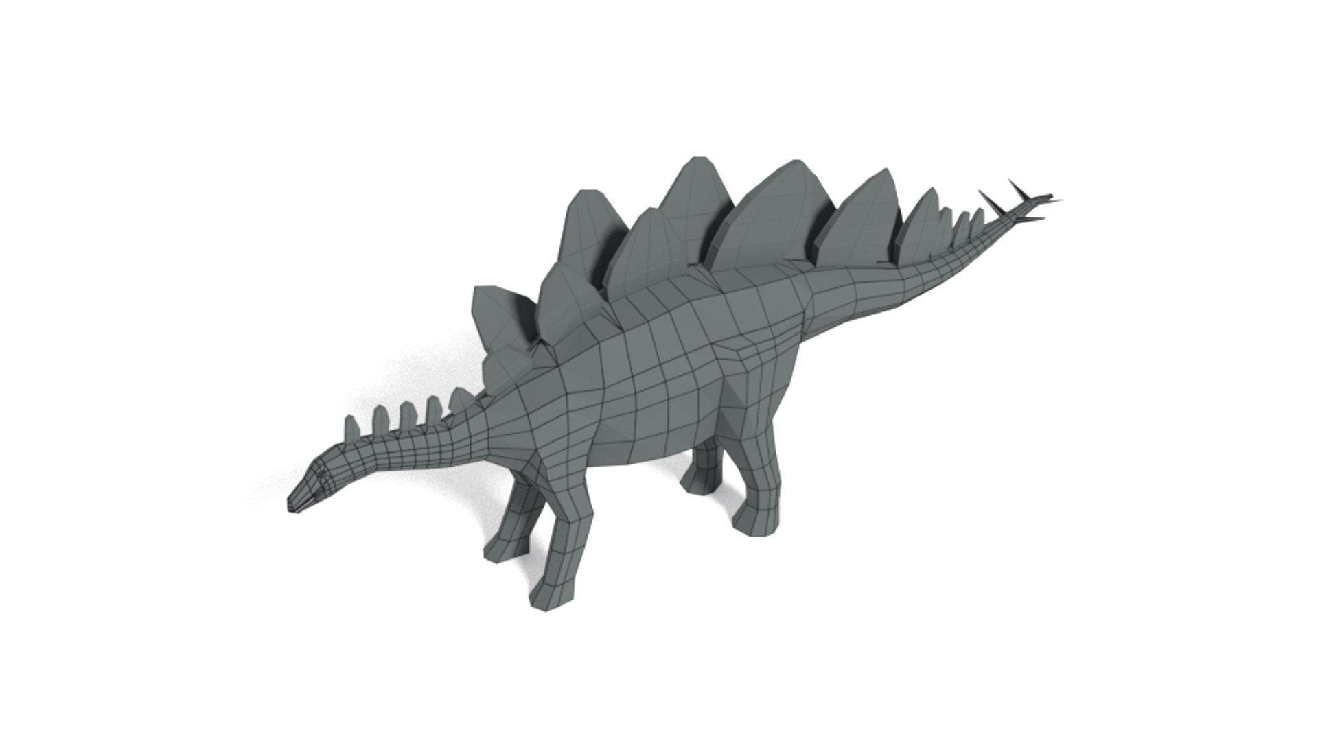 Stegosaurus Dinosaur 3D Model - TurboSquid 1432393