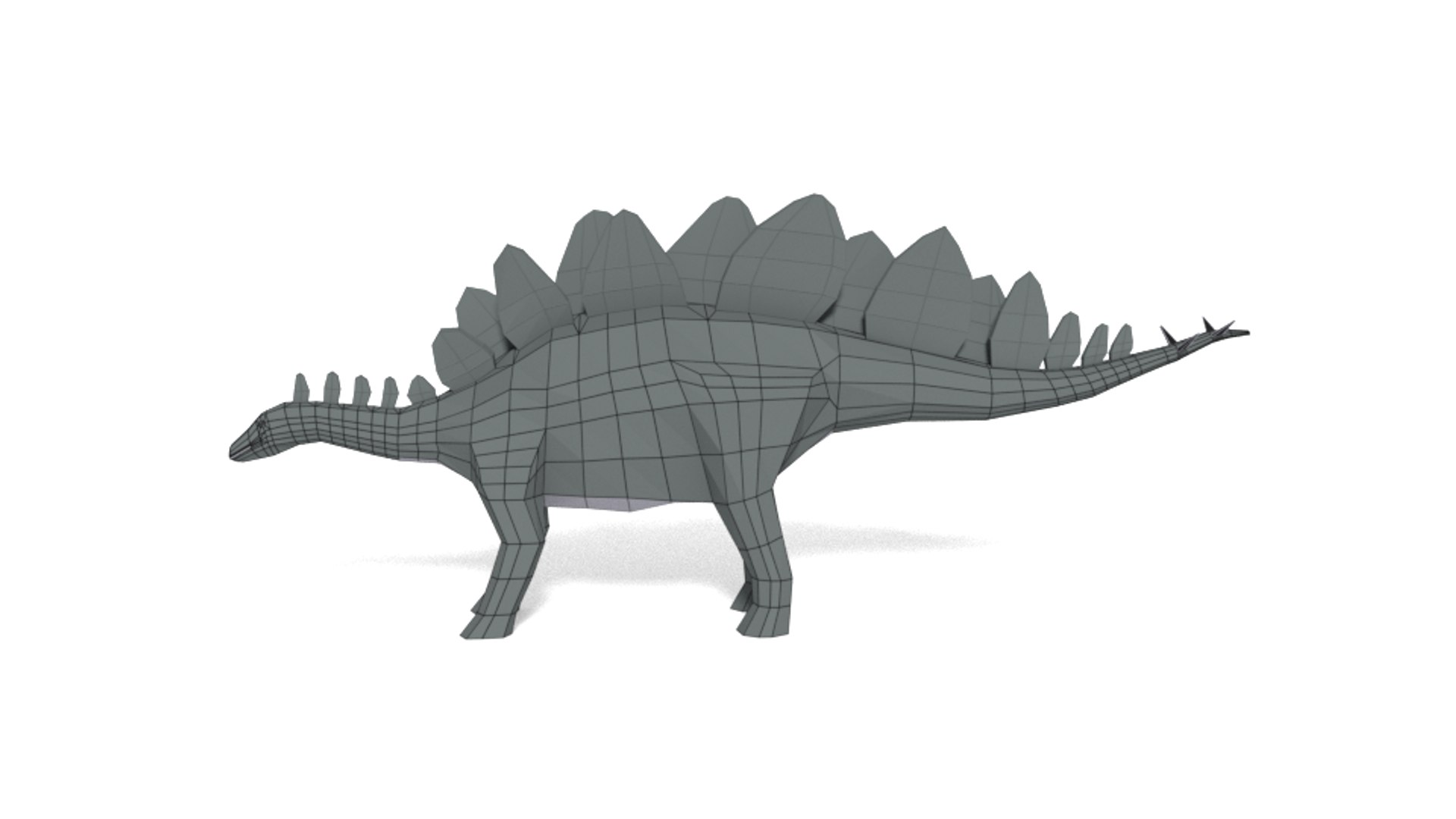 Stegosaurus Dinosaur 3D Model - TurboSquid 1432393