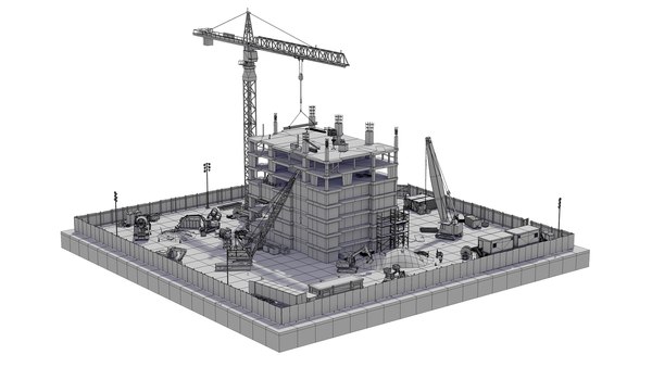 Scene construction 3D model - TurboSquid 1354396