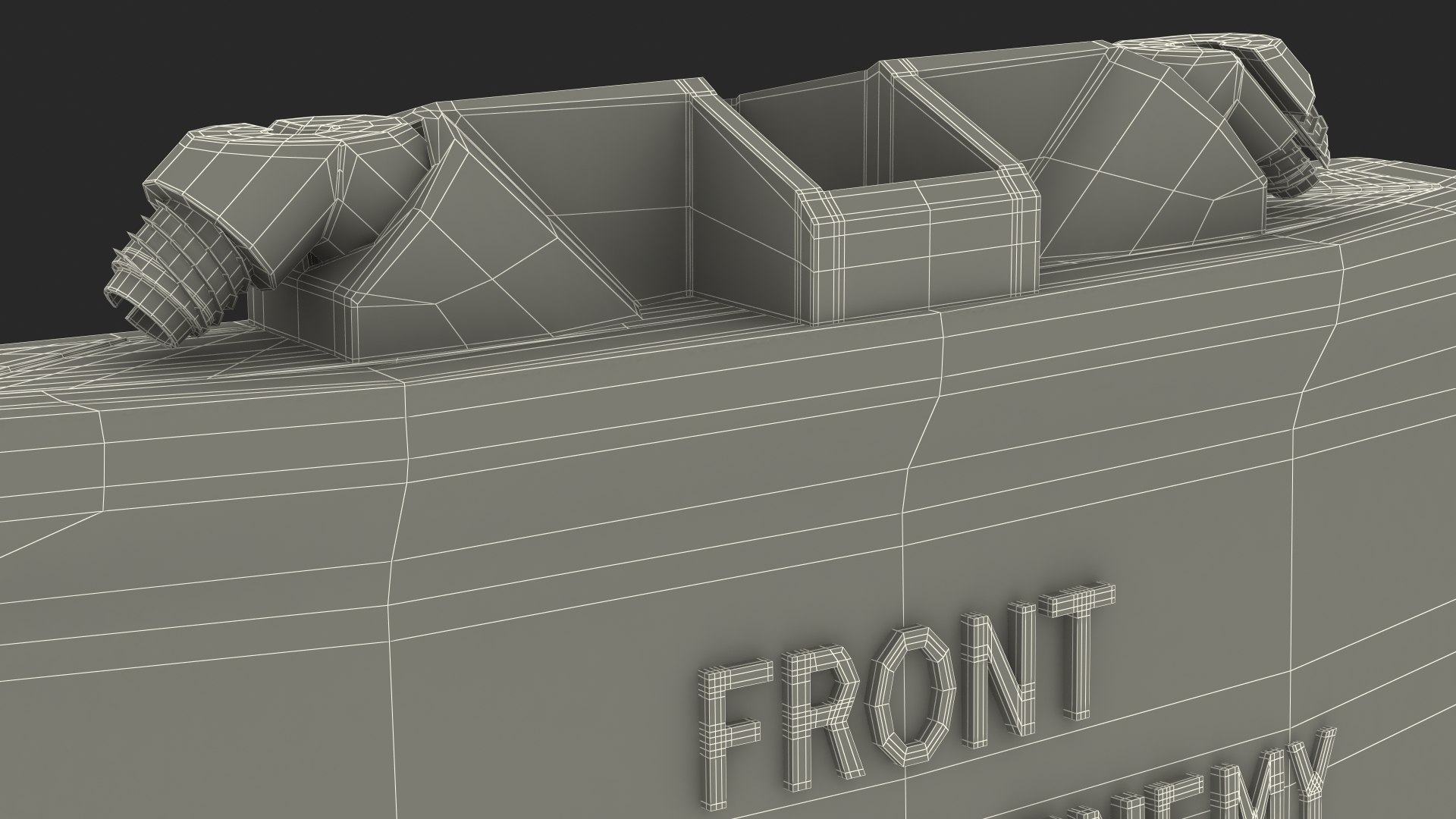 M18a1 claymore anti personnel 3D model - TurboSquid 1642131
