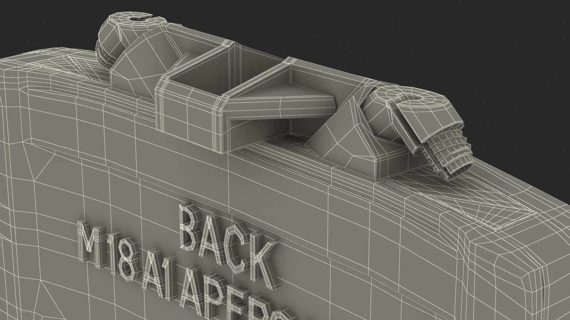 M18a1 claymore anti personnel 3D model - TurboSquid 1642131