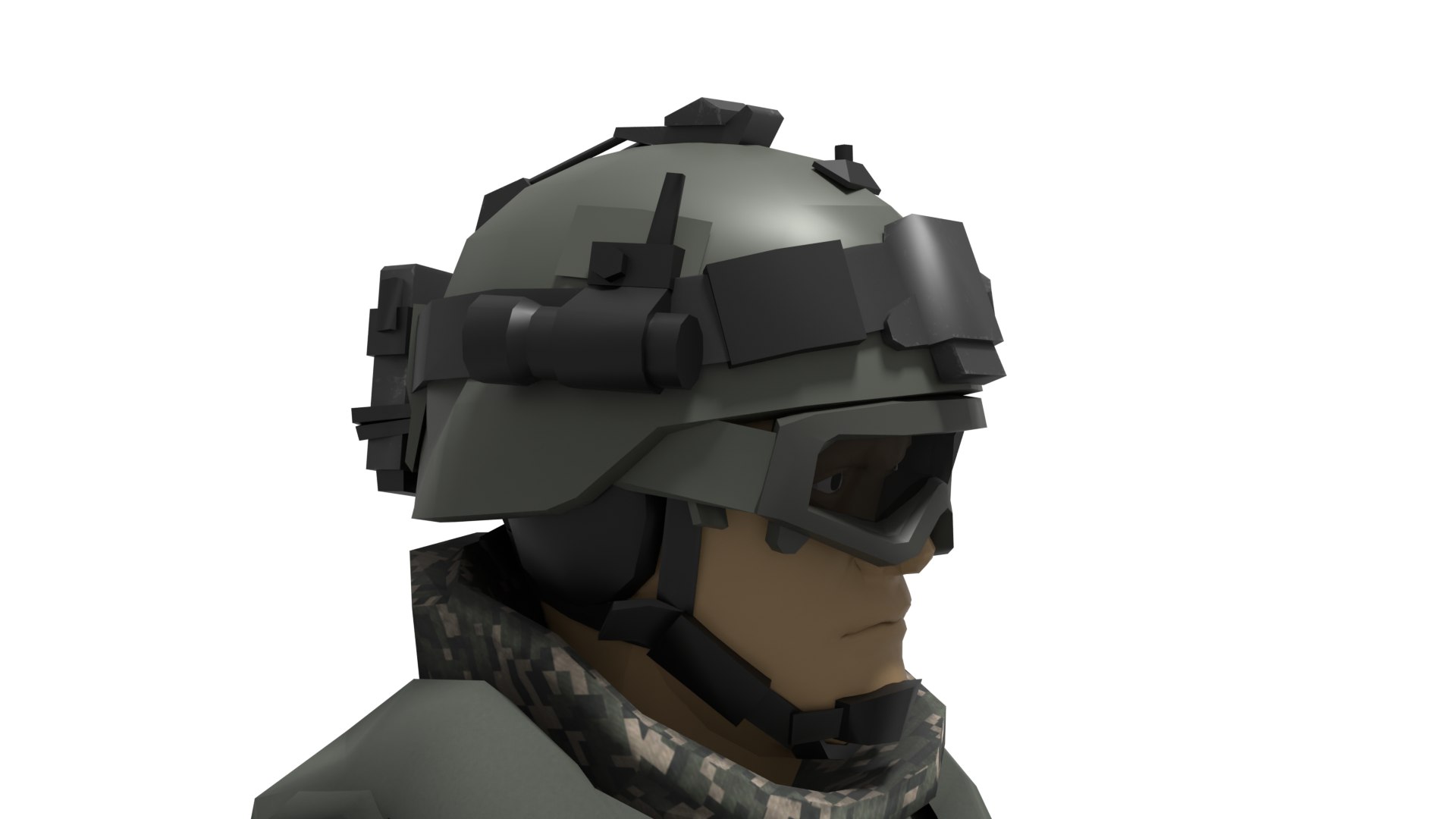 3D Model Soldier With Portable Missile Launcher Hyun-gung - TurboSquid ...